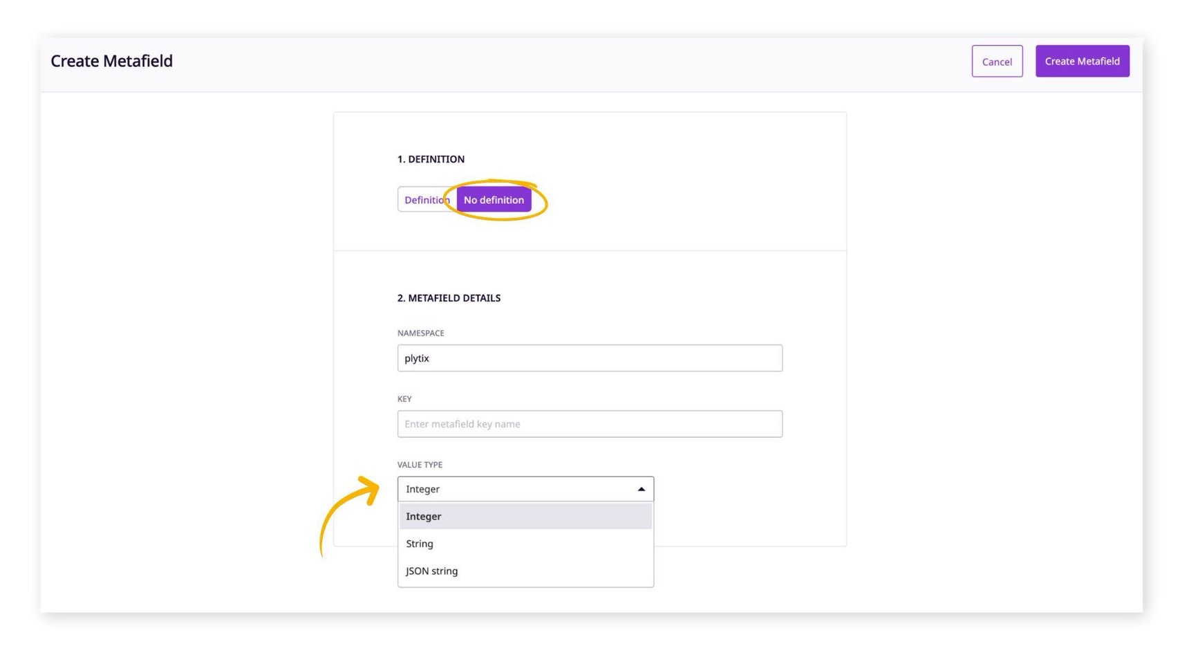 Using Shopify Metafields